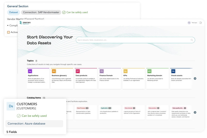 Unlock the Live Product Tour - Zeenea